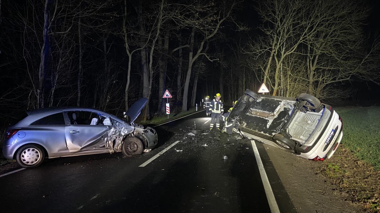 Trunkenheit am Steuer: Schwerer Unfall auf der Kreisstraße K7422 (Update) | Taucha kompakt