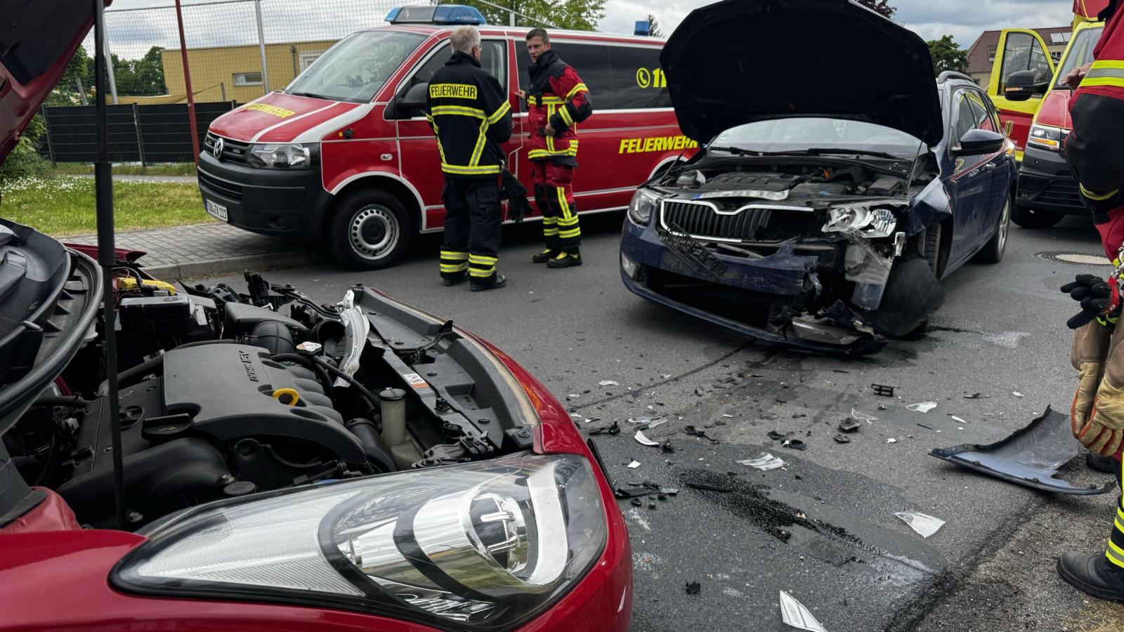 Unfall in der Max-Liebermann-Straße (Update) | Taucha kompakt